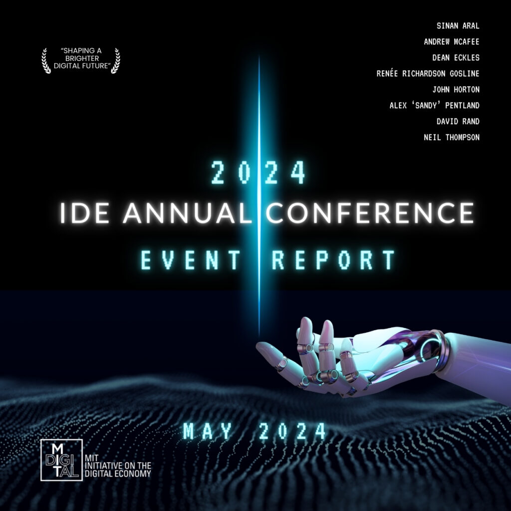 Now Available! 2024 IDE Annual Conference Event Report - MIT Initiative ...