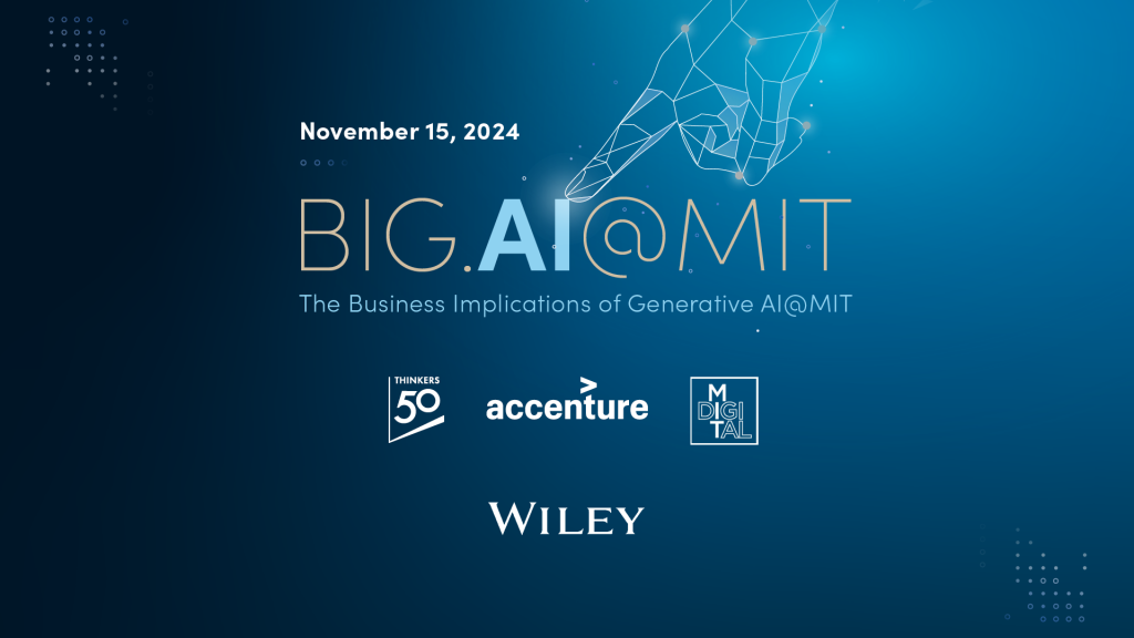 The Business Implications of Generative AI @ MIT (BIG.AI@MIT) - MIT ...